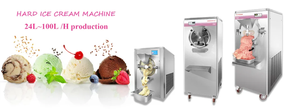 MAYJESSIE Table Top Batch Freezer/gelato Machine/hard Ice Cream Machine ...