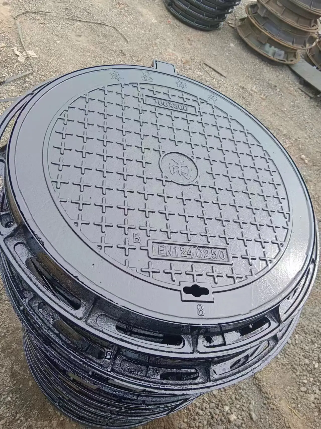 Double Seal Rainwater Manhole Cover - Ductile Iron Casting
