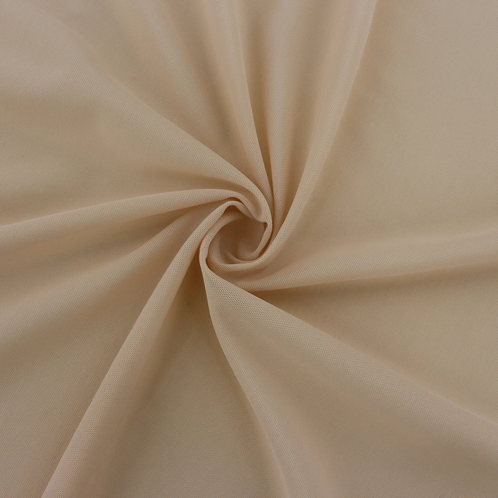 Polyester Hard Mesh Fabric - Ideal for Sportswear & Lingerie