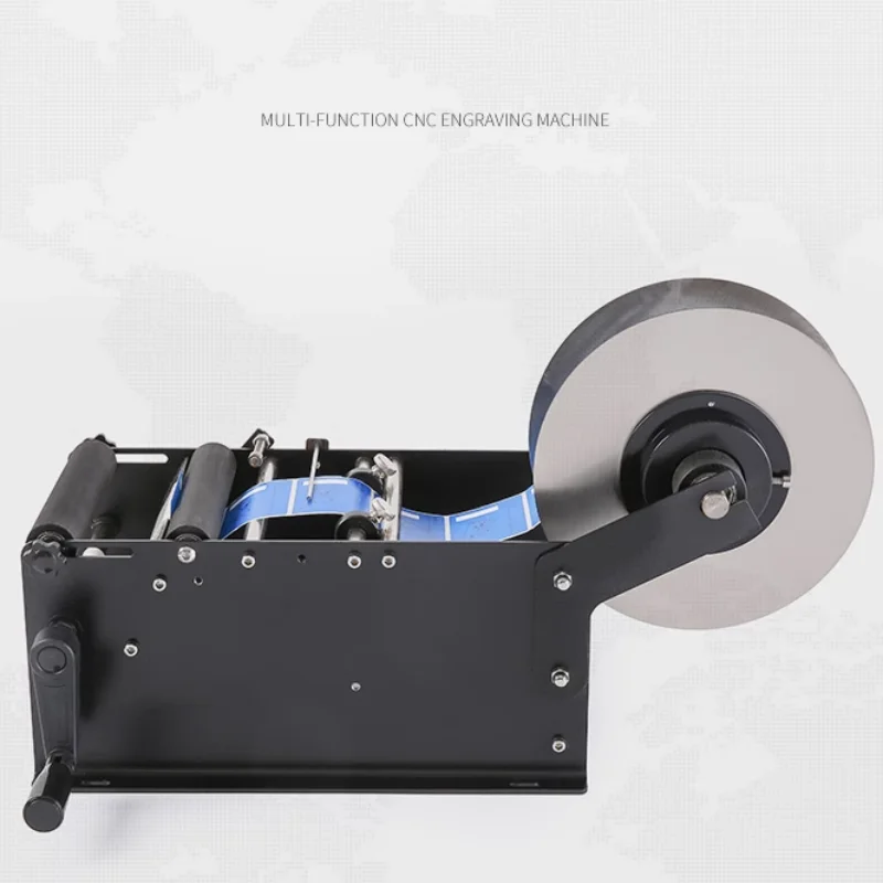 Manual Round Bottle Labeling Machine - Efficient & Durable