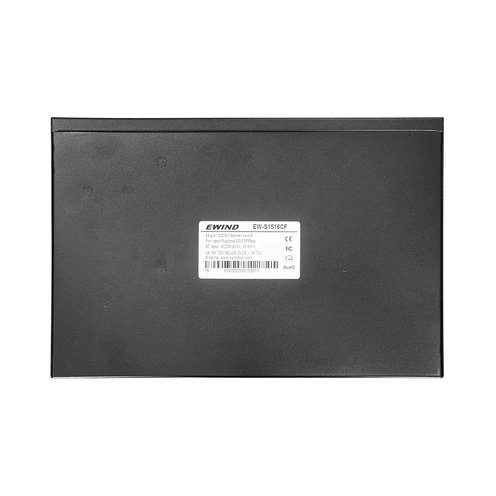 16 Port Industrial Ring Cctv Fast Network Switches Unmanaged Network ...