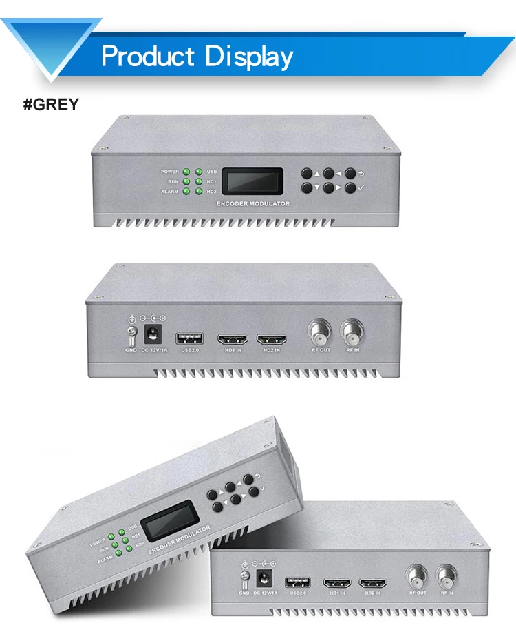 SKD211X Series Multi-Channel Digital TV Encoder Modulator