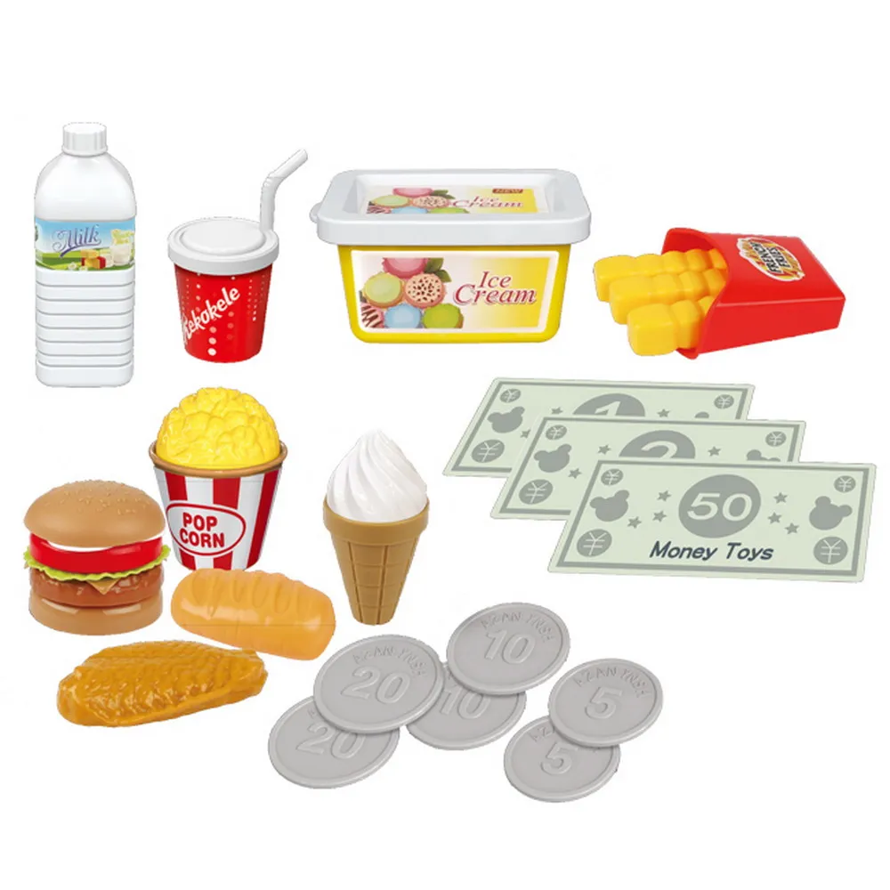 Preschool Kids Pretend Play House Simulation Shopping Cashier ...