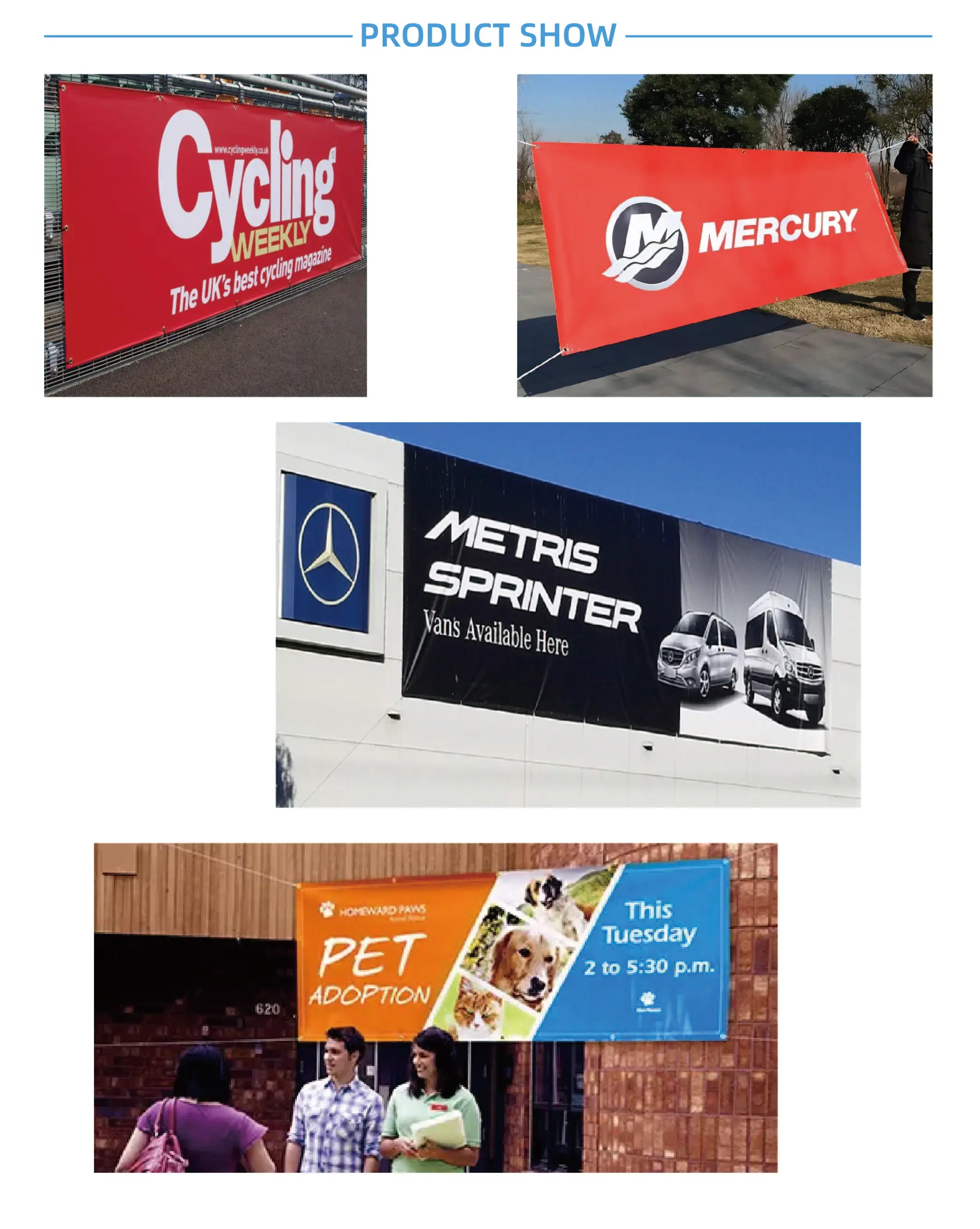 Promotion Custom Advertising Flags Banners Pvc Vinyl Fabric Polyester ...
