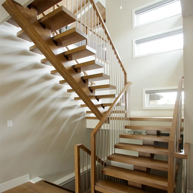 Oaken Oak Wood Loft Folding Stairs - Stylish & Durable