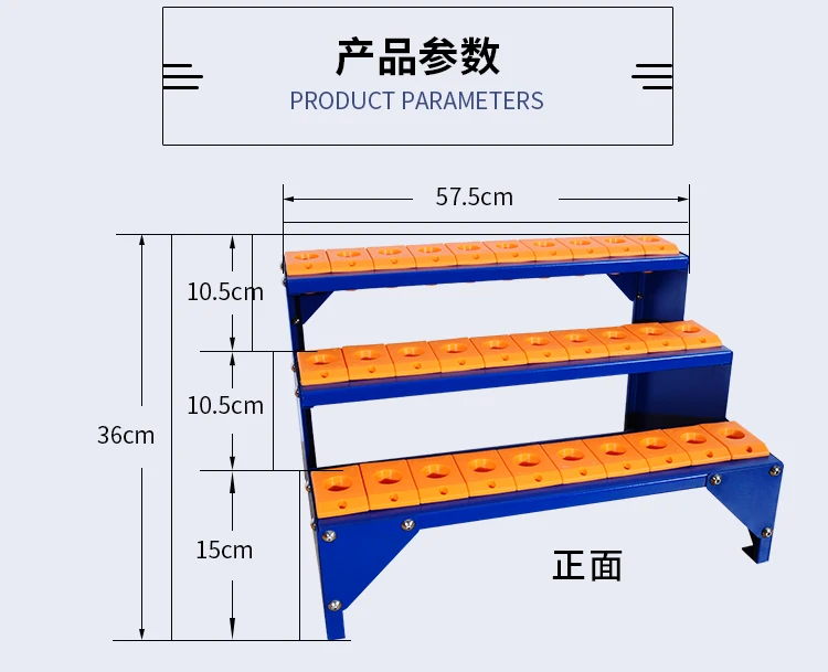 Hot Sale Bt30 Bt40 Storage Rack Ladder Type Tool Shelf For Colletting ...