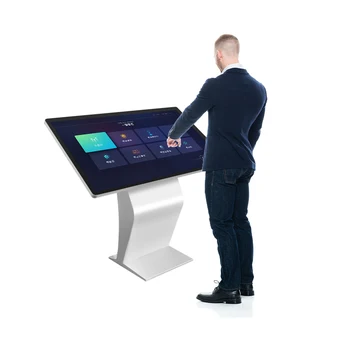 Wayfinding Kiosk 32 43 49 55 65 Inch Exhibition Interactive Information ...