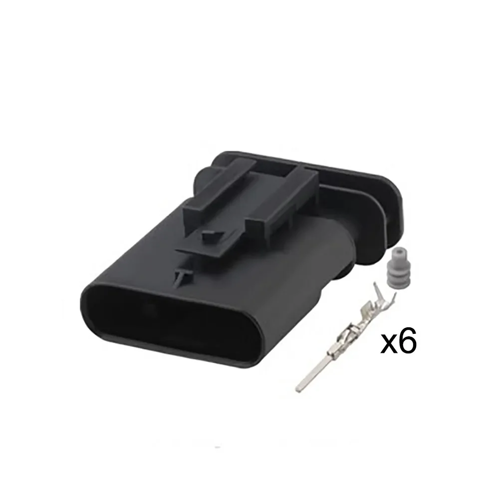 Aowift Sets 6 Pin Accelerator Throttle Sensor Connector Rear Tail Brake ...