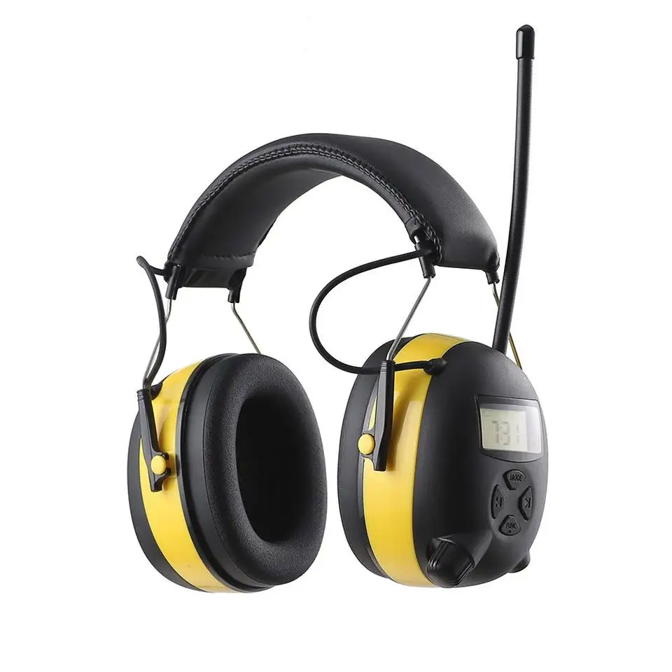 Tactical Electronic Earmuffs with AM FM Radio - 30db NRR
