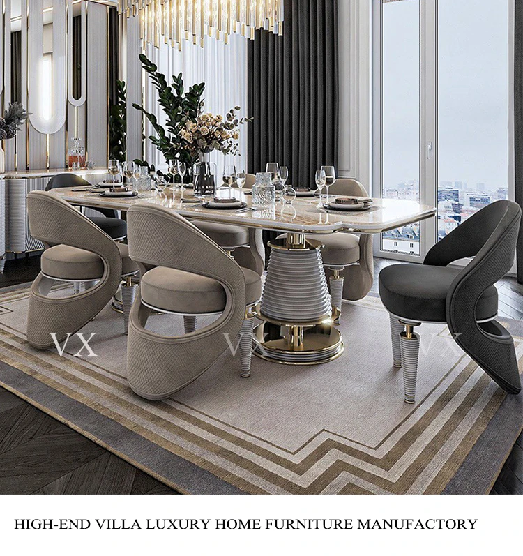 Dining Room Sets 12 Chairs Table Furniture Luxury