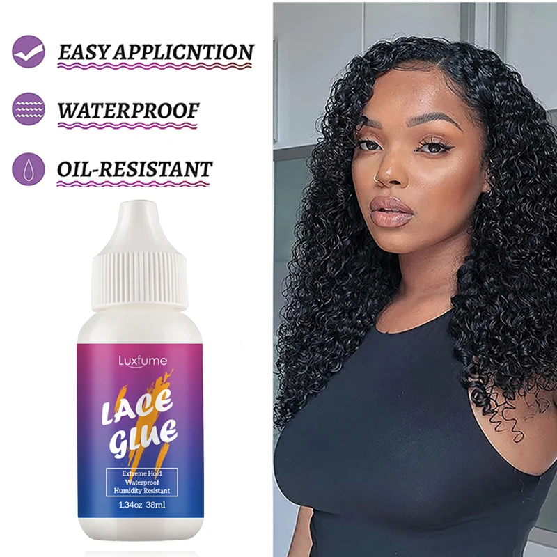 Luxfume Lace Wig Glue Manufacturers Fast Dry Waterproof Strong Hold ...