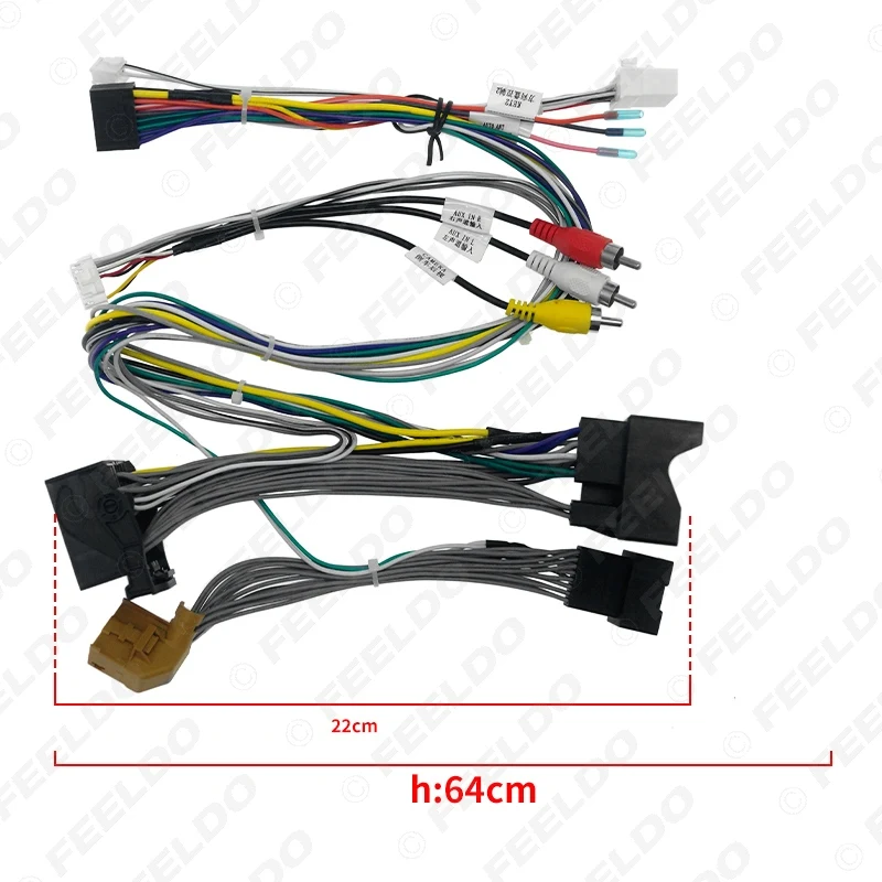 Car 16pin Audio Wiring Harness for Audi Q3(12-15) Repair