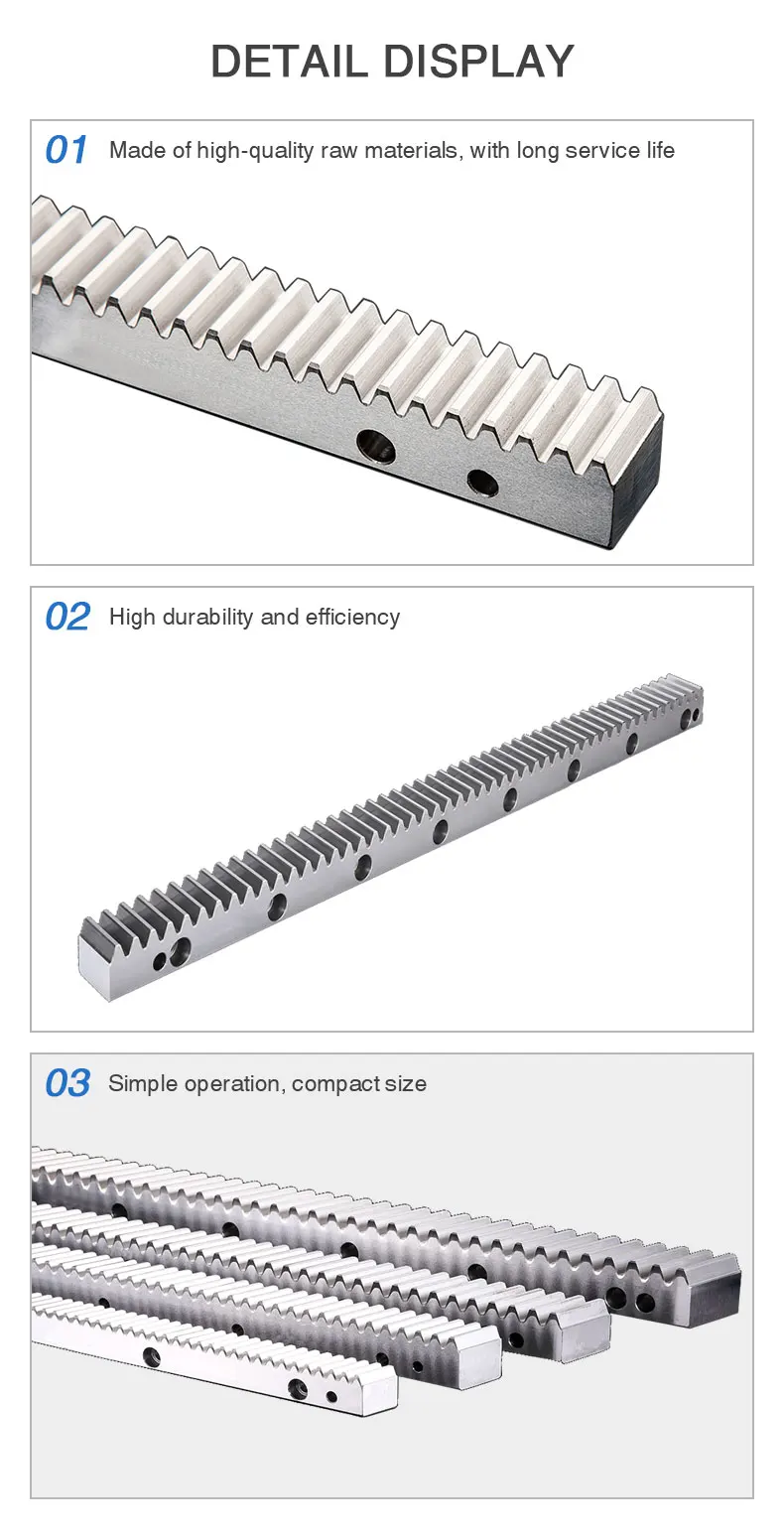 OEM High Quality Gear Rack Pinion for CNC Machines