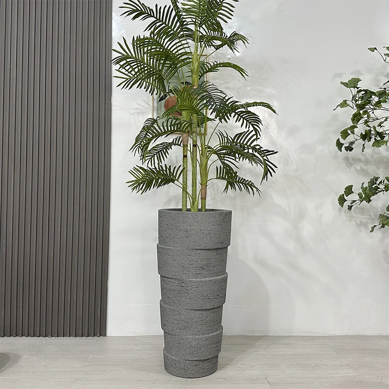 Nordic Classic Style Plant Pots - Lightweight Fiberglass