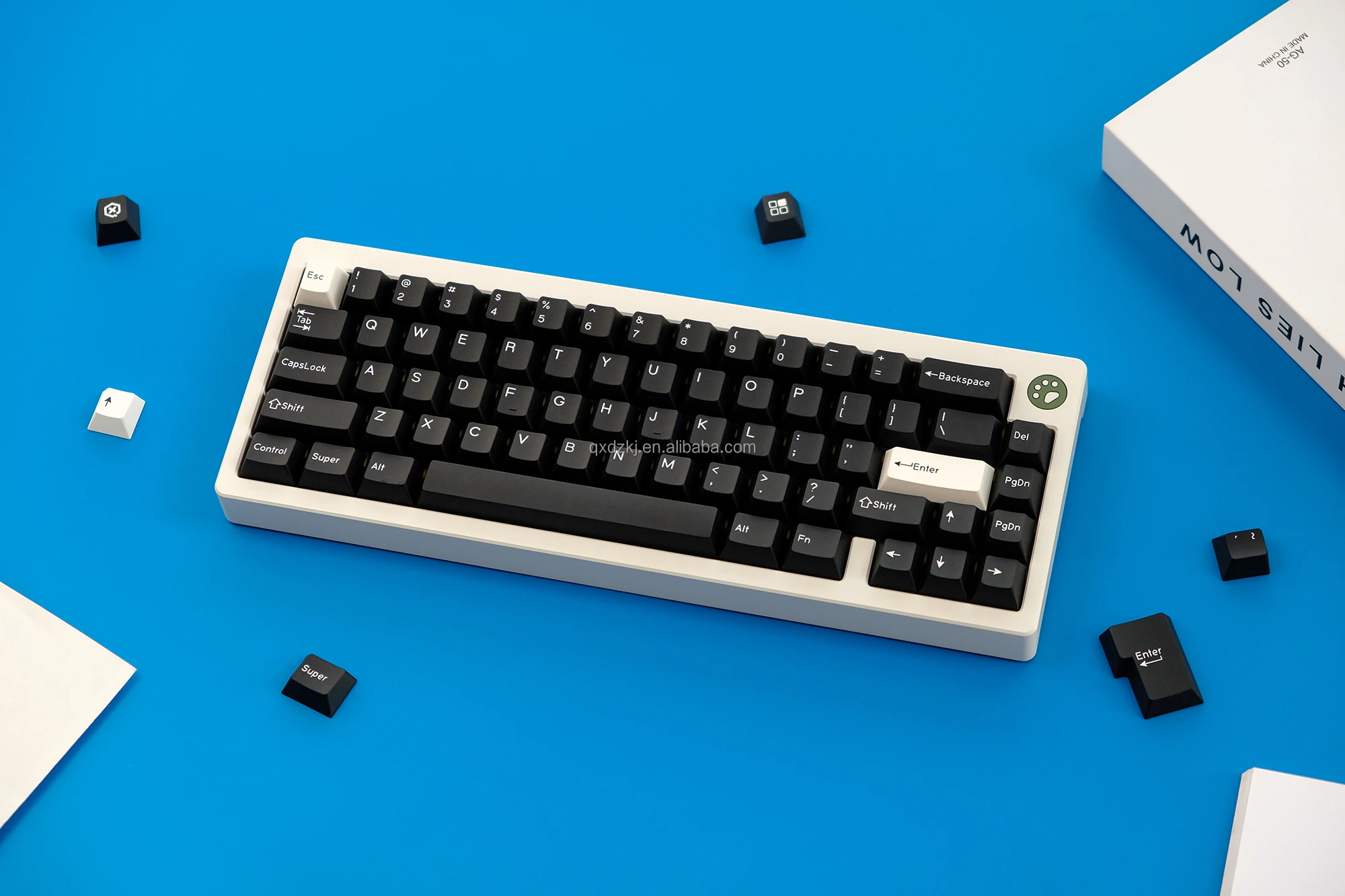 Mechanical Keyboard Keycaps Wob Two Color Injection Molding Double Shot ...