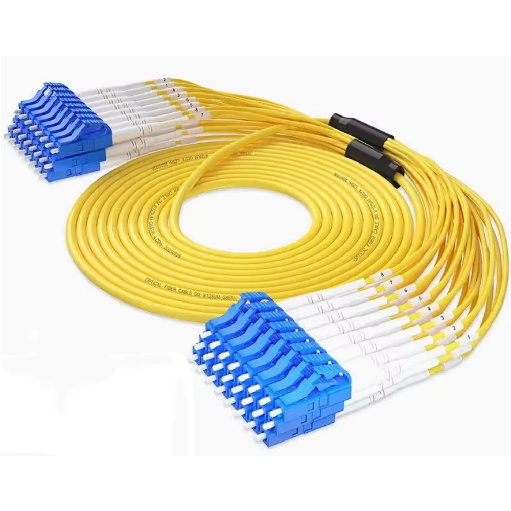 MT-FZL-1001 LC UPC 16 /32 /48 core singlemode fiber optic patch cord SM ...