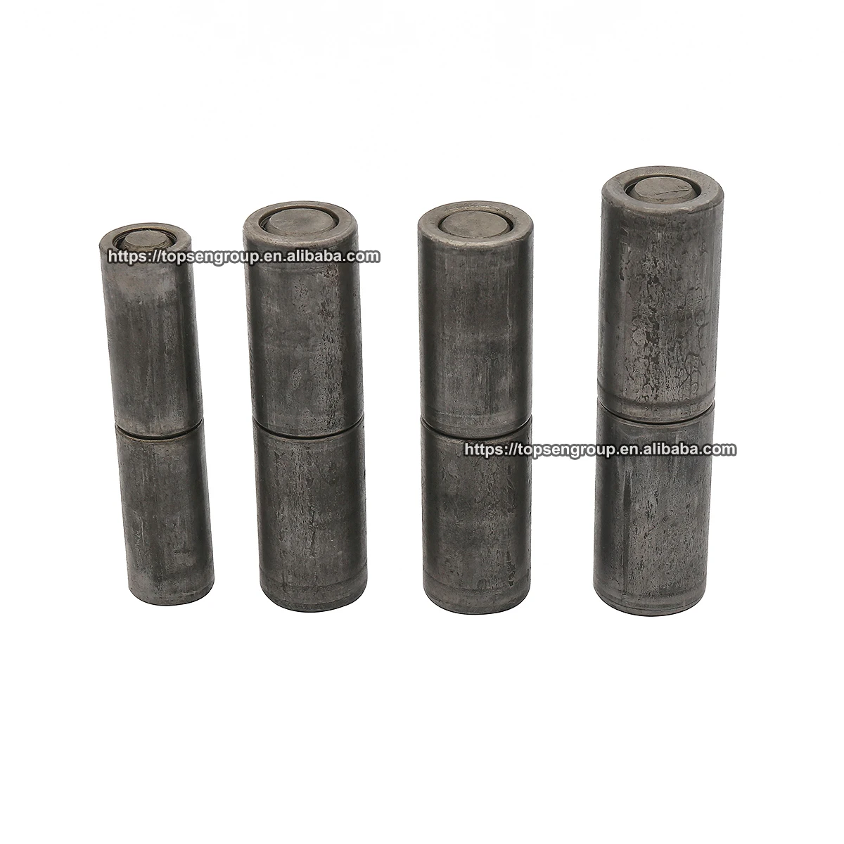Round Pipe Iron Barrel Welding Door Hinge - Durable Metal Gate Welded ...