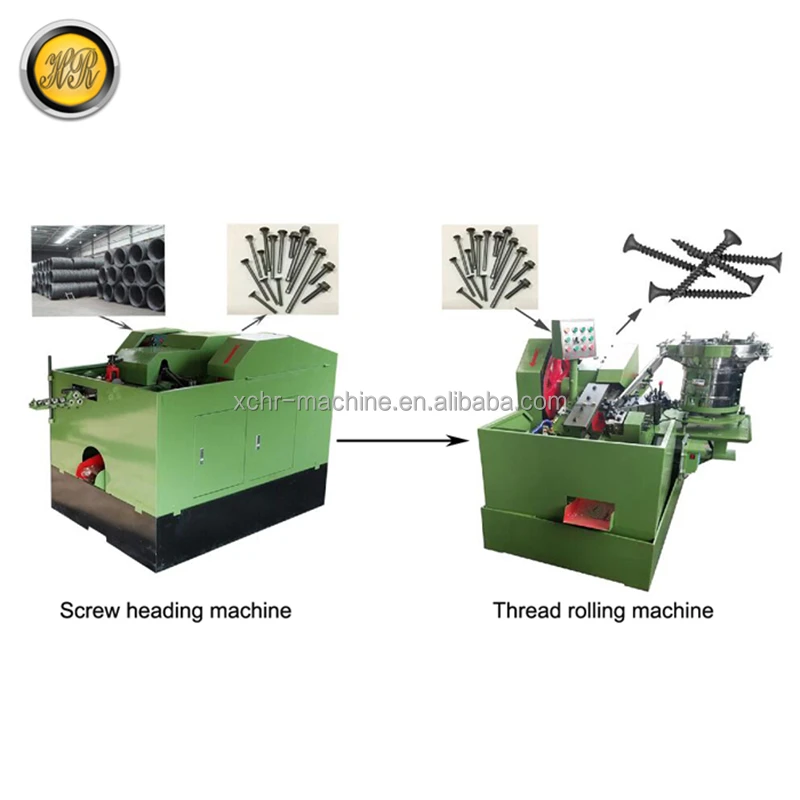 Automatic Hexagon Bolts Nuts Making Machine - Huarui Machinery