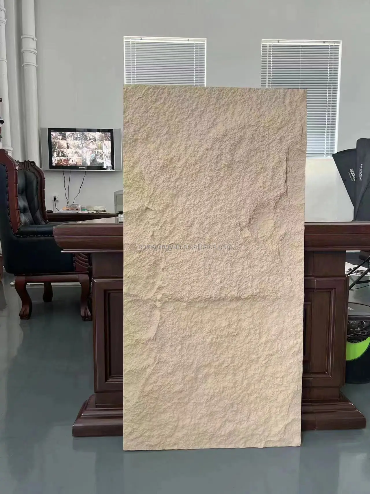 Pu Stone Panel Wall Faux Polyurethane Stone Modified Clay Material ...