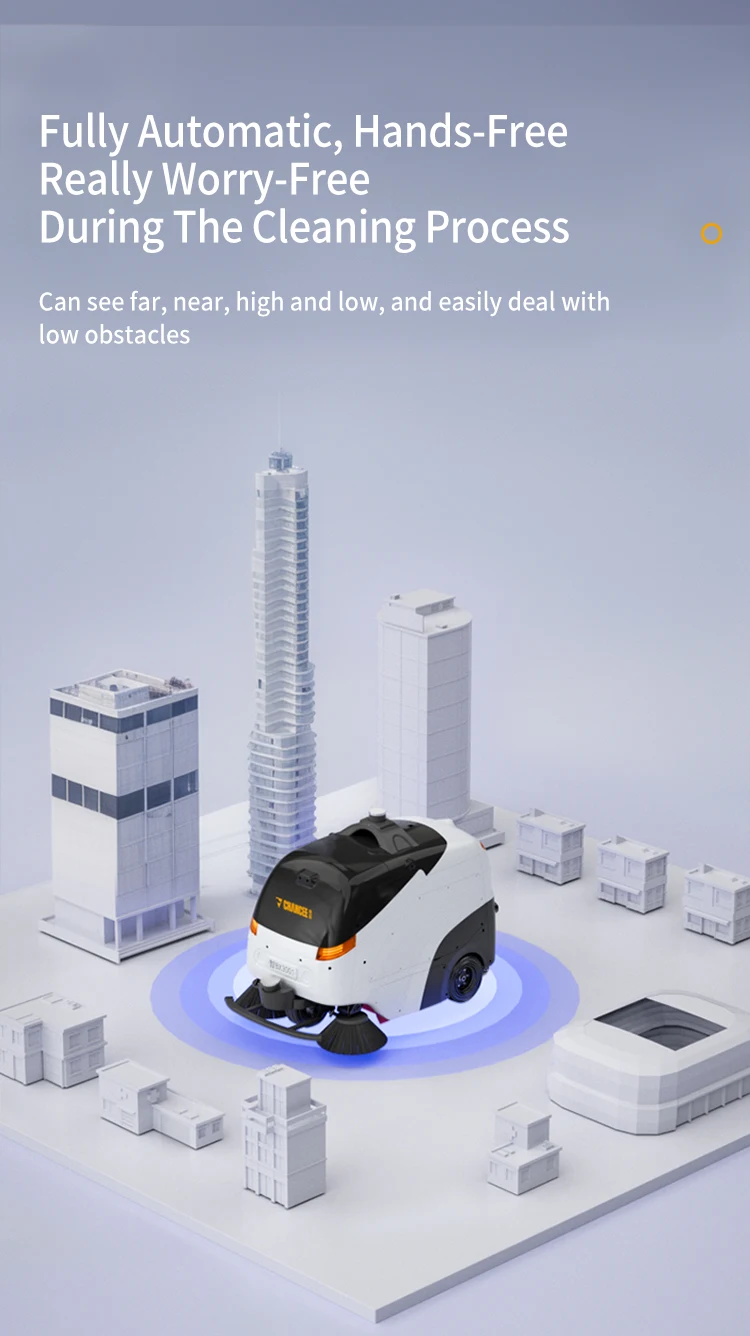 S100N Autonomous Robotic Floor Sweeper - Intelligent & Efficient