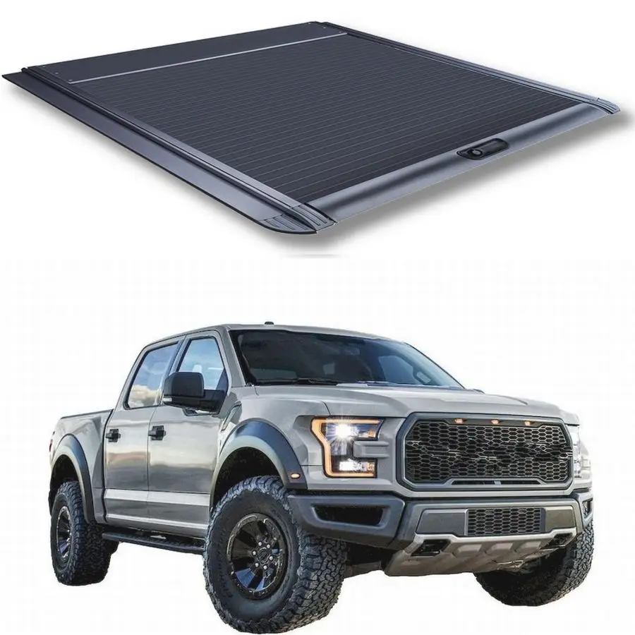 Ousaier Telescopic Aluminum Pickup Truck Roller Lid Shutters In With ...