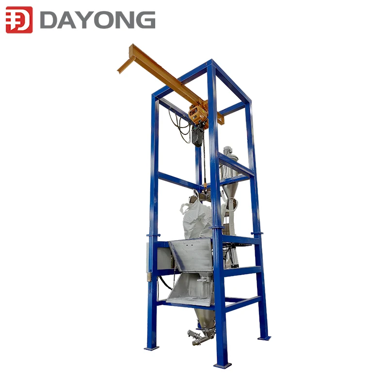 Customized Seeds Grain Bag Discharging Discharge Unloader Station ...