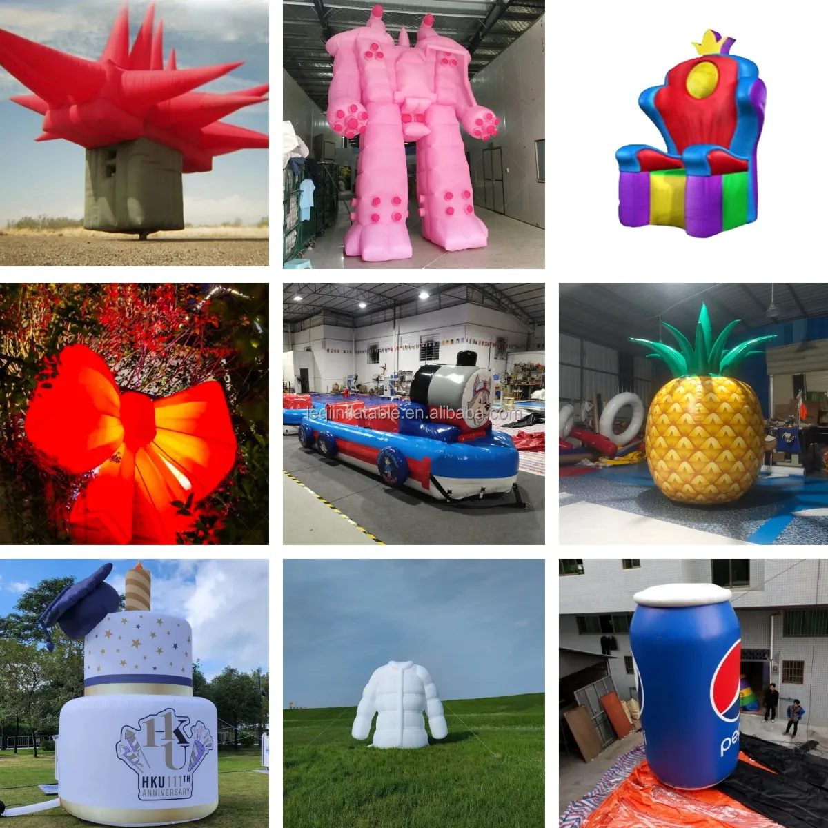 Custom Giant Inflatable Anime Girl - Perfect for Events