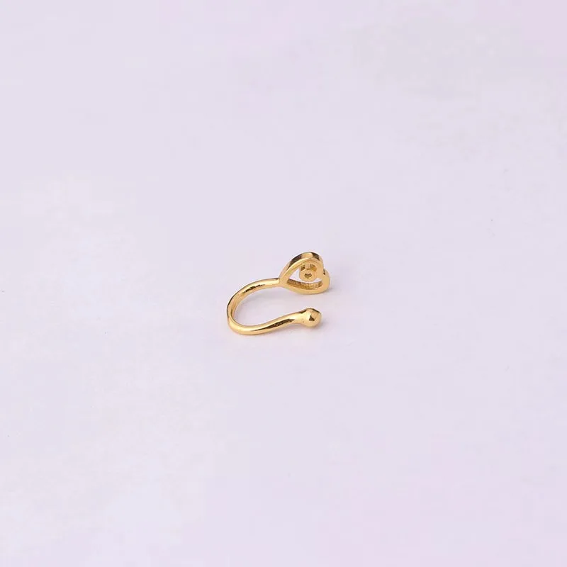 Good Quality Gold Plated Copper Geometric Nose Jewelry Women - Buy ...