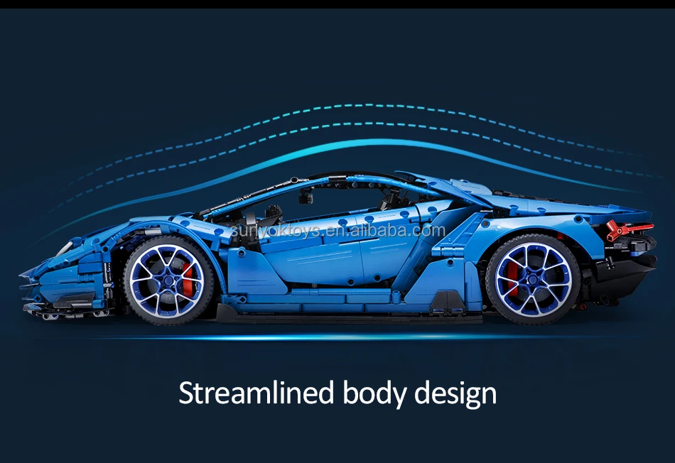 3842PCS Centenario Hypercar Cada Brick Building Blocks Set