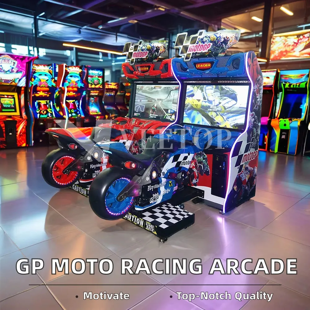 GP Motorbike Coin-Operated Arcade Machine Adults' Moto Simulator with ...