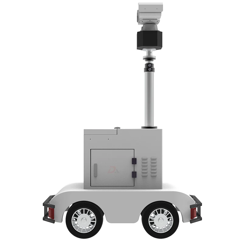 AI Lidar Automatic Patrol Security Alarm Camera Robot