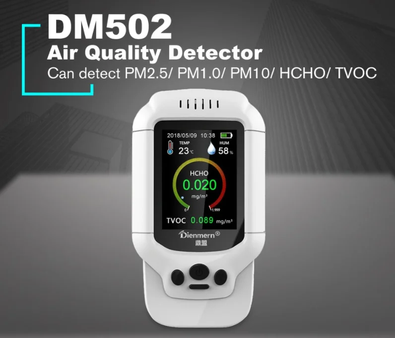 Professional Indoor Gas Pollution Analyzer Formaldehyde Detector Air ...