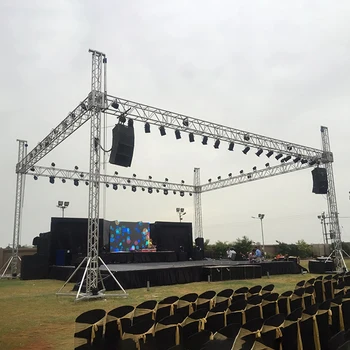 Aluminum Alloy Stage Truss System Design Lighting Flat Trusses Music ...