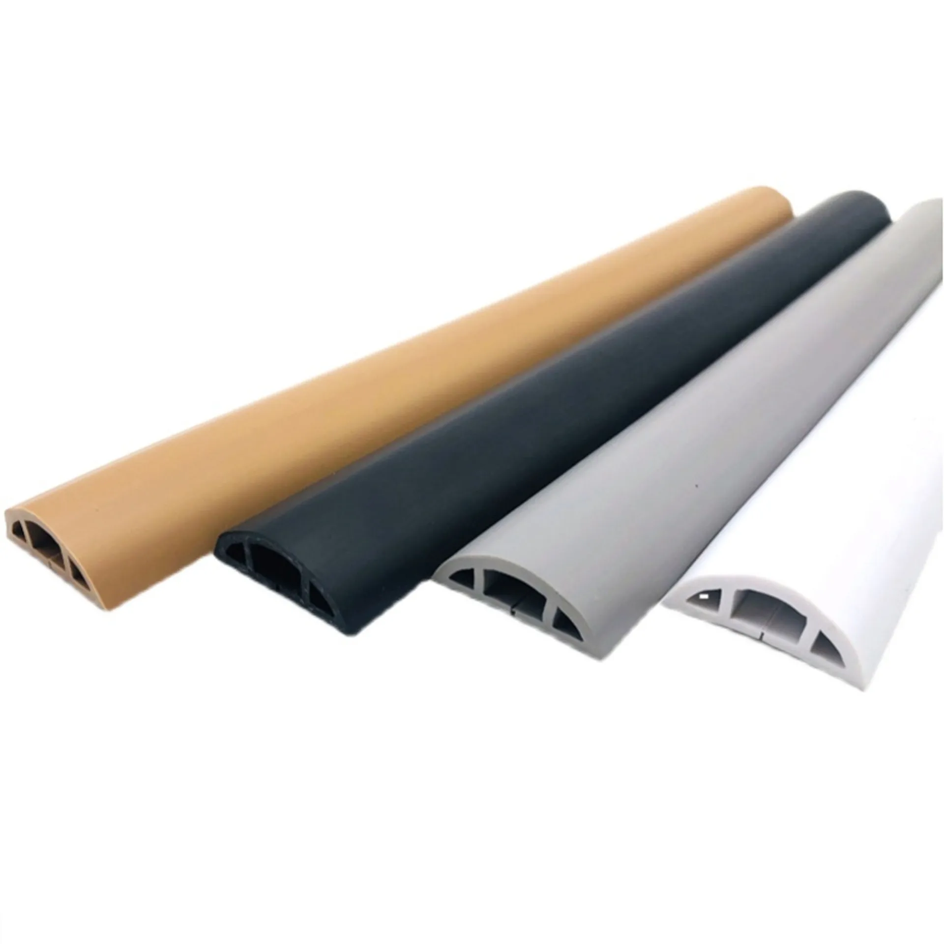 Self-adhesive PVC flexible floor raceway Insulated household wire ...