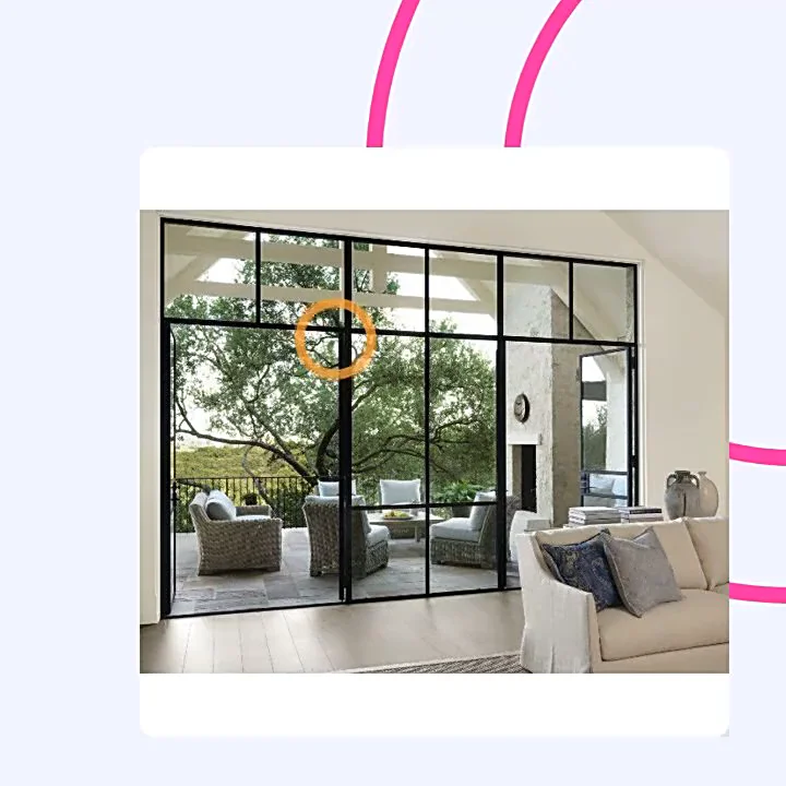 Metal Black European Style Casement Steel Frame German Crittal French ...