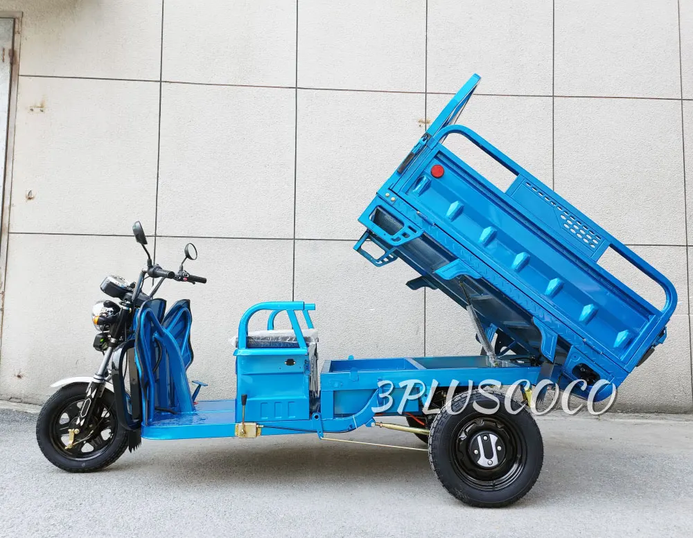 Eu Coc Eec Electric Cargo Tricycle E Scooters Trike With Windshield For ...