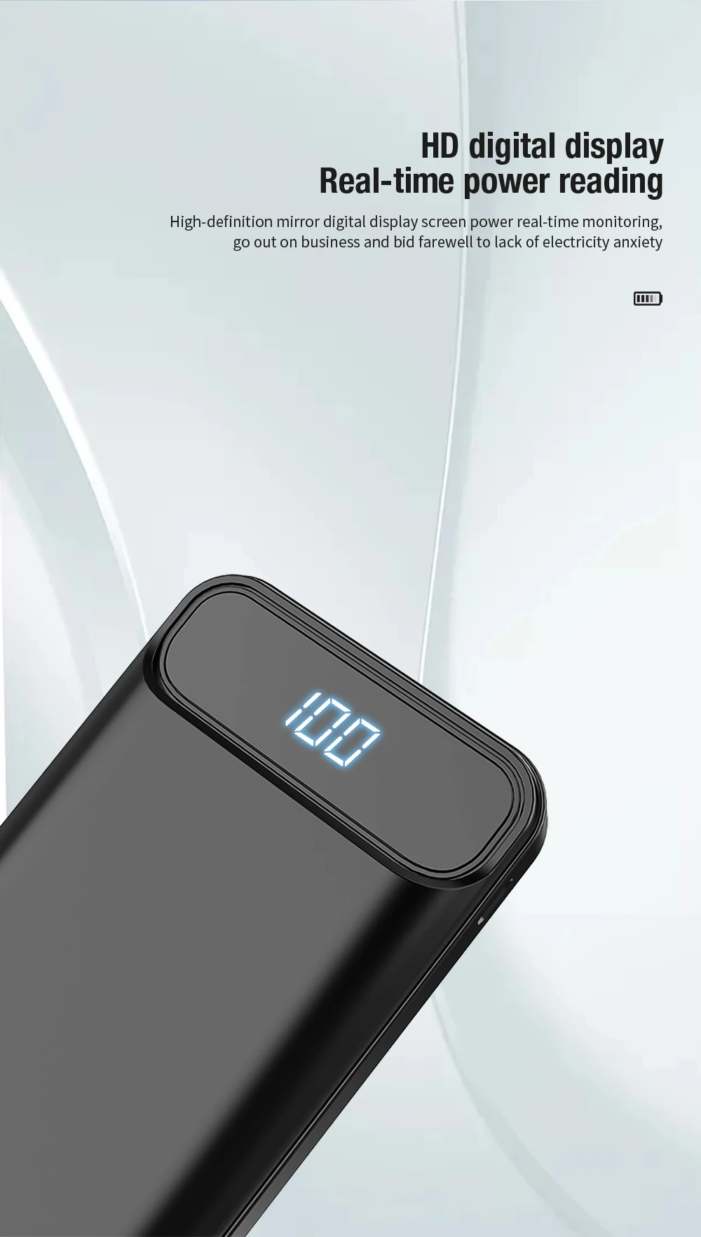 Aspor A396pd 20000mah 22.5w Quick Charging Power Bank With Led Display ...