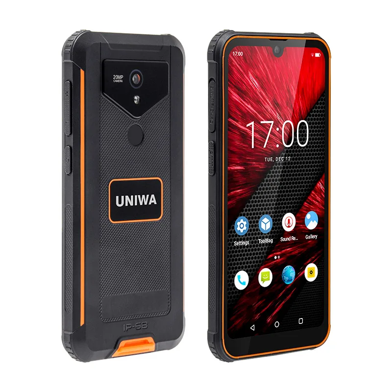 Uniwa F965 Pro 6 Inch 4g Rugged Smart Phone With Nfc Fingerprint Unlock ...