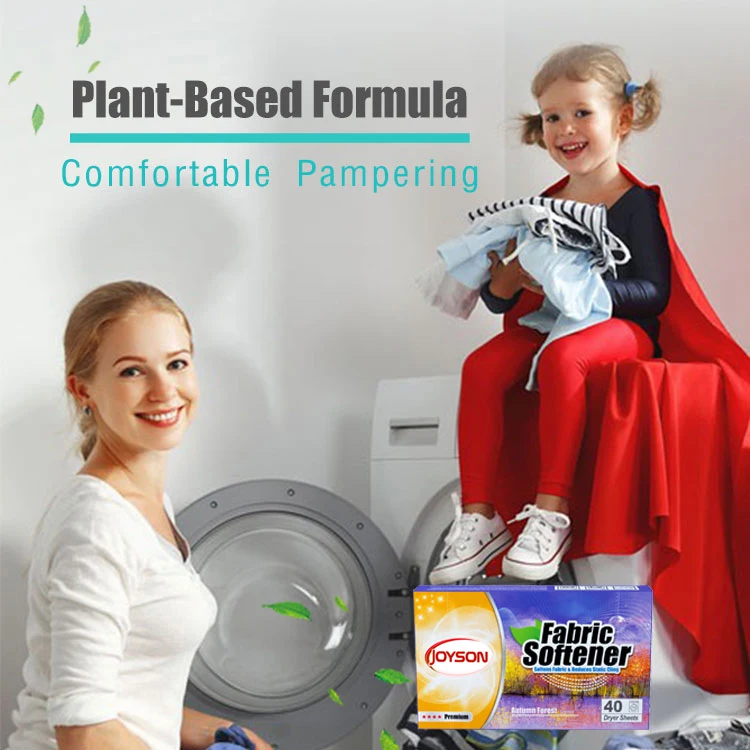 Customizable Fragrance Fabric Softener Dryer Sheets Making Clothes ...