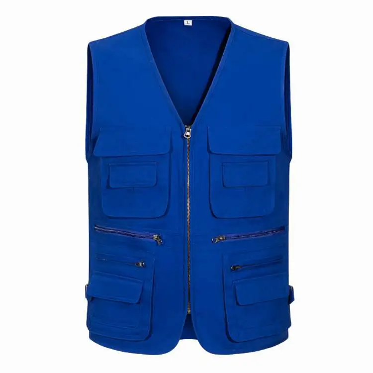 Wholesale Multi Pockets Fishing Women's Work Vests With Logo ...