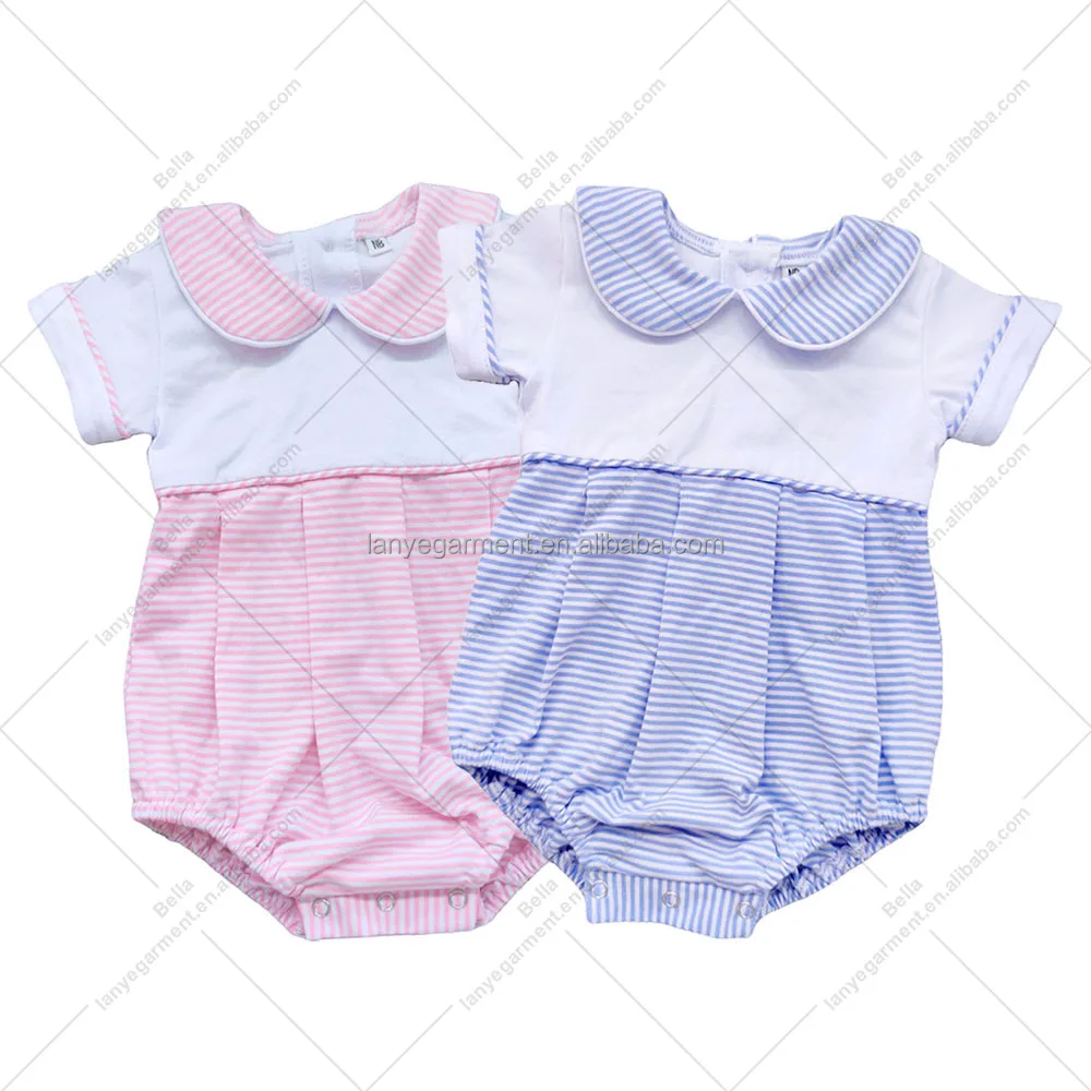 Newborn Unisex Baby Knit Cotton Romper Clothes Personalized Little Boys ...