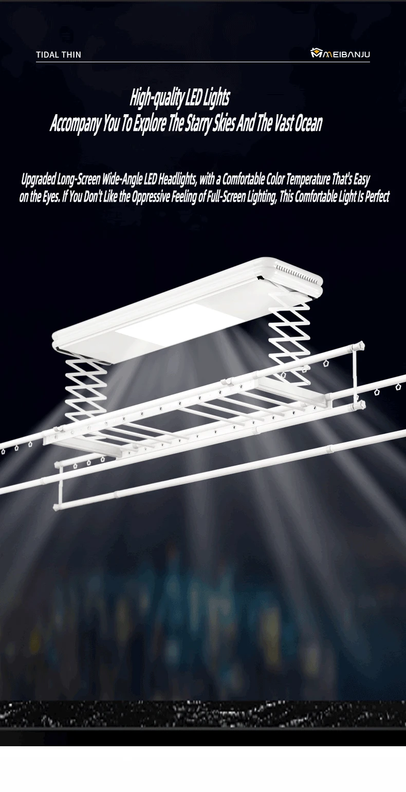 OEM Electric Drying Rack with Smart Retractable Automatic Clothes Dryer ...