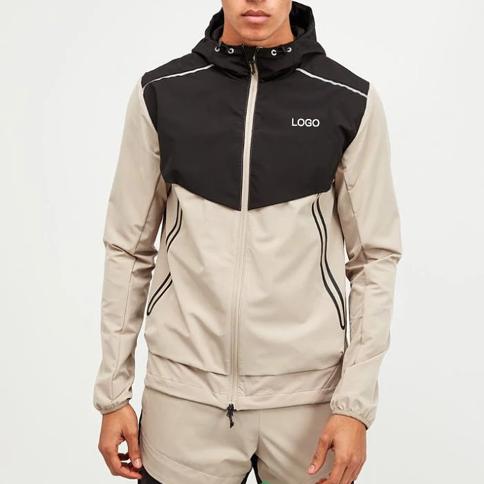 Custom Premium Sporting Windbreaker Jacket Set For Men Jogging Casual ...