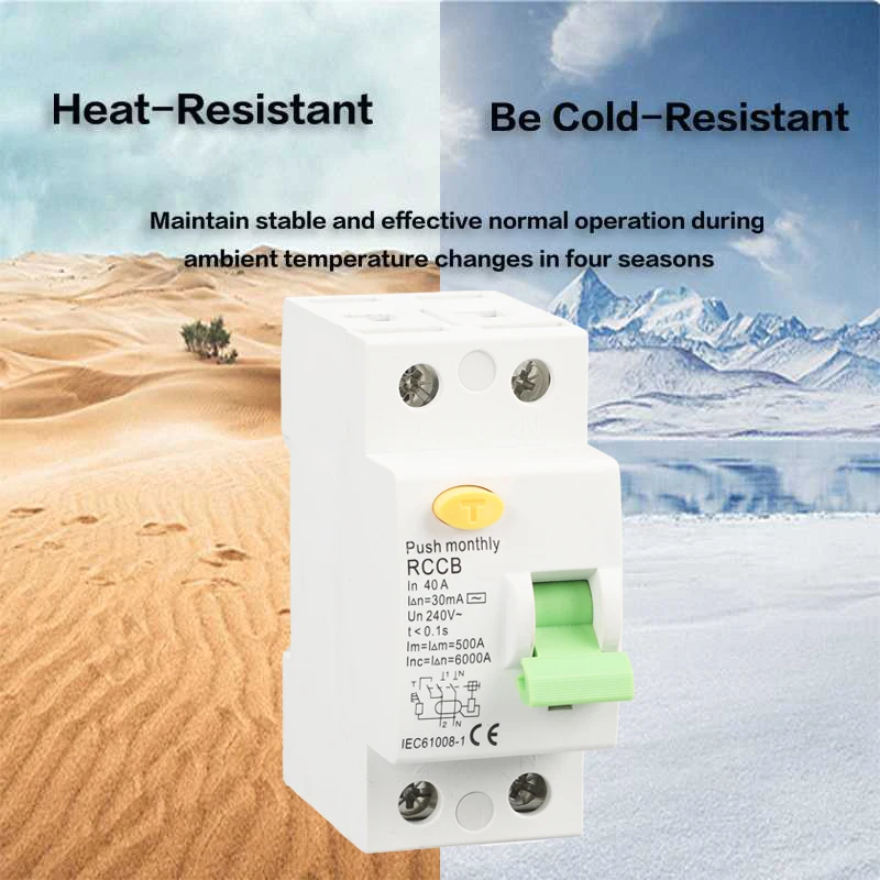 F360 Series Miniature Circuit Breakers 2p/4p Residual Current ...