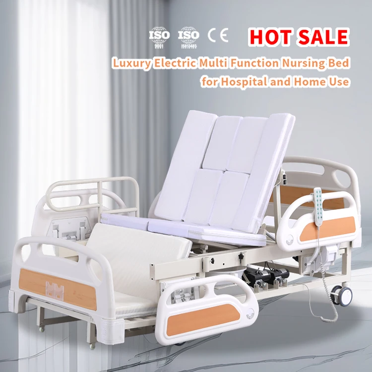 Manual Three Functions Three Cranks Medical Equipment Hospital Bed for ...