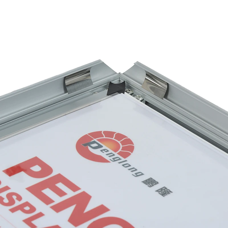 Aluminum Led Light Box Sign Holder Led Picture Snap Frame - Buy Led ...