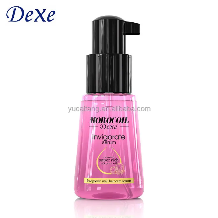 Dexe Organic Argan Oil Hair Serum Essential Hair Oil Treatment Nourish ...