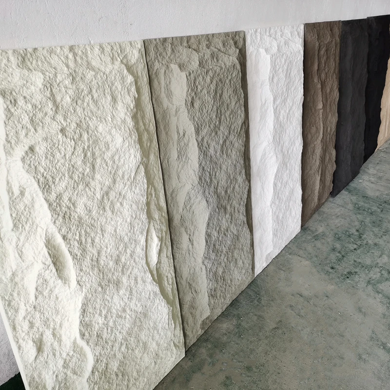 Modern Elegant Faux Stone Cladding Wall Panels for Home Design Interior ...