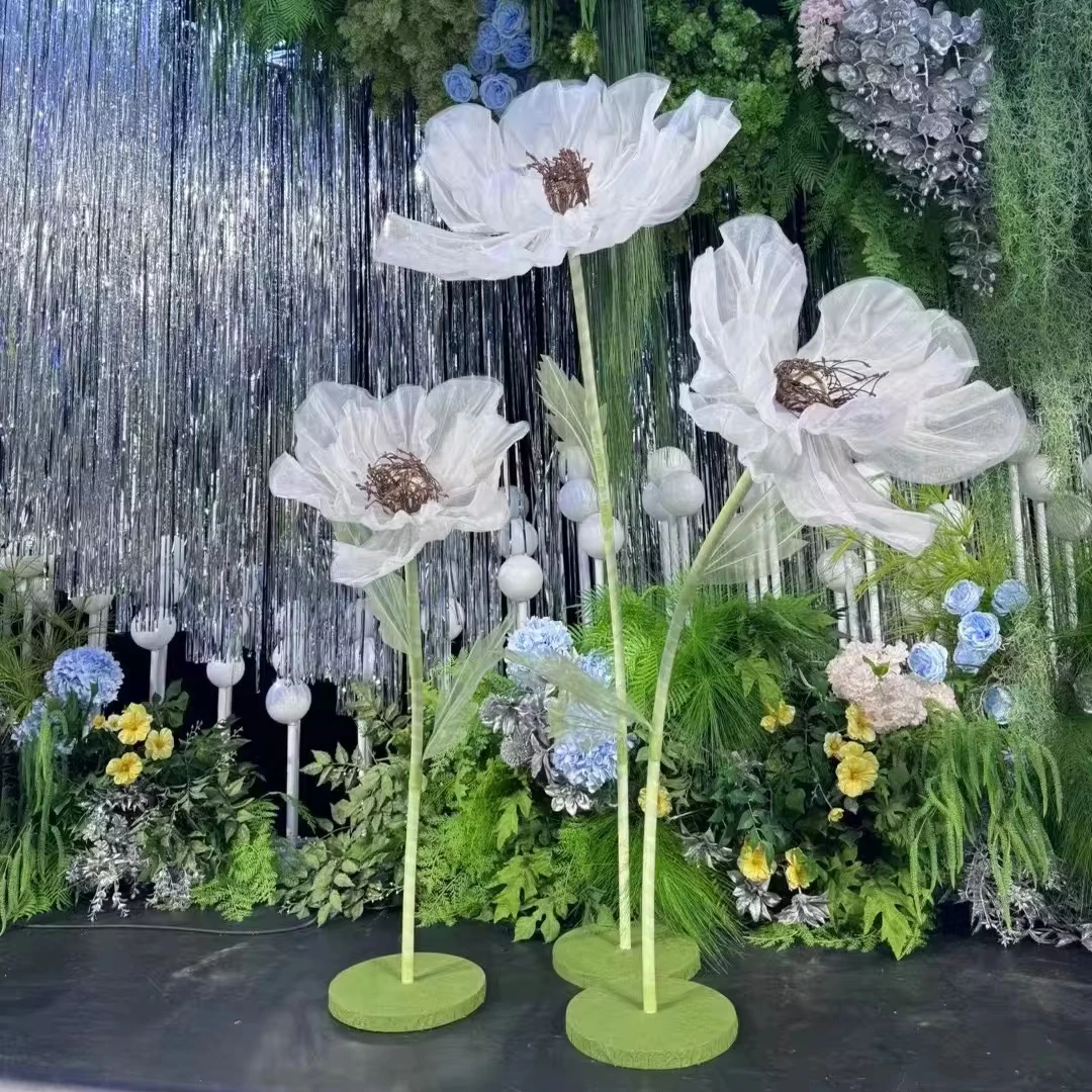 Customizable organza paper silk free-standing 20cm-150cm diameter ...