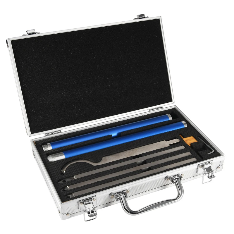Wood Turning Lathe Tools Set Aluminum Handle Wood Turning Chisel Blade ...